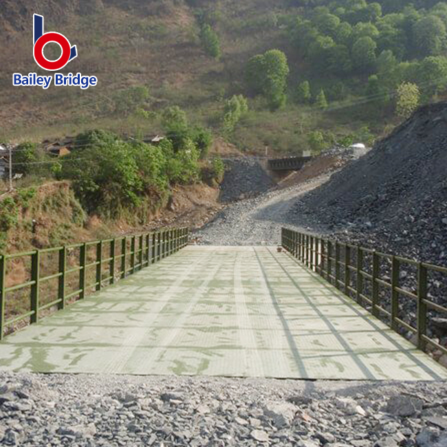 Temporary Steel Bridge Prefabricated Compact Steel Truss Bridge from ...