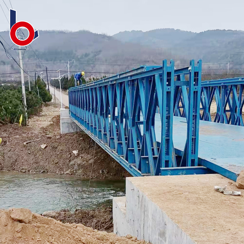 customized temporary bridge steel bridge structures from China ...